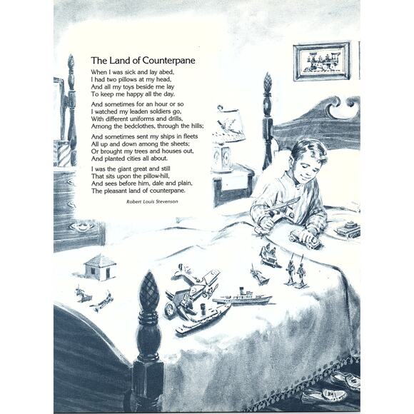 None and/or Unknown | Other | The Land Of Counterpane Robert Stevenson ...